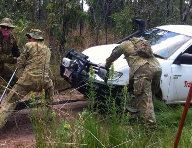4WD Vehicle Recovery - Bogged