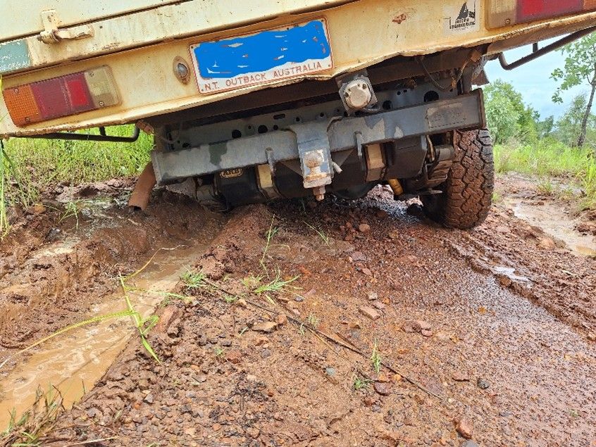 4WD Bogged